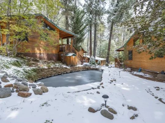 Gorgeous Mountain Views And Cozy Fireplace - Rustic River Sanctuary - Ruidoso, NM