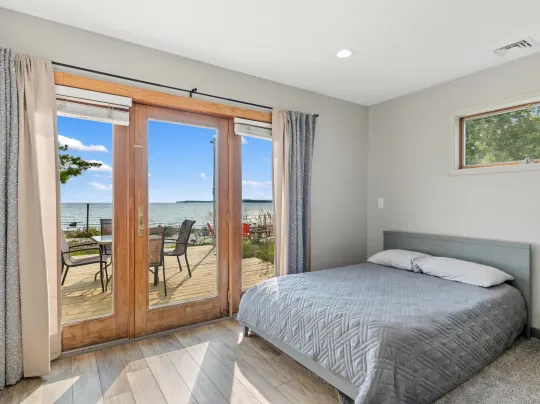 Sandy Beach Frontage And Scenic Views - Stylish Waterfront Retreat - St. Ignace, MI