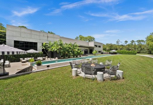 2.5-Acre Modern Industrial Estate w/ Cinema, Gym, Pool, Pickle Ball ...