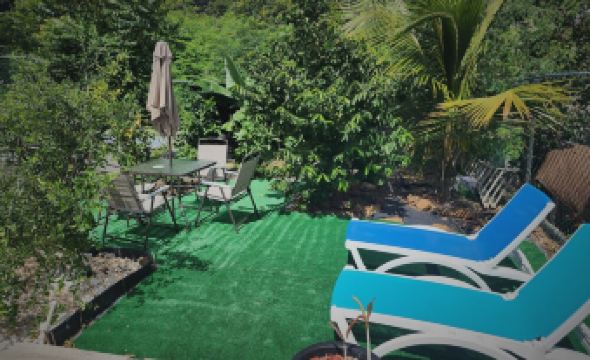 Tropical Garden Hideaway {Bella Tortuga Studio B, St. Thomas} AC•Wi-Fi ...