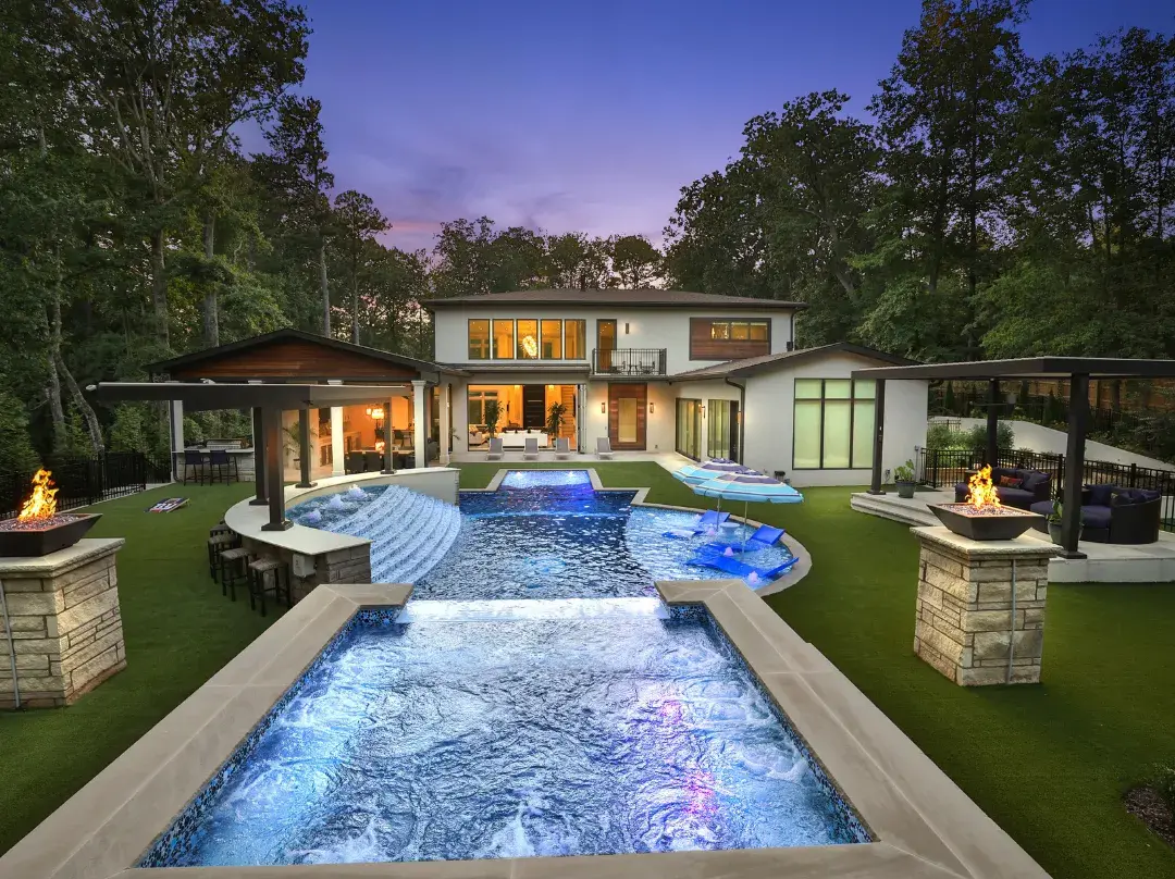 Sprawling Estate And Modern Elegance - Luxurious Private Oasis - Sandy Springs, GA