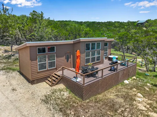 Luxury Cabin With Stunning Views And Outdoor Fire Pit - Exquisite Retreat - Wimberley, TX