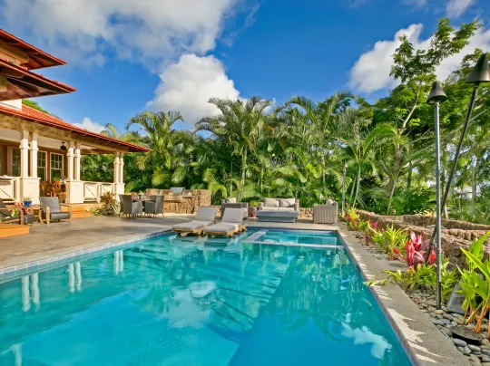 Ocean And Mountain Views With Pool And Spa - Exquisite Tropical Escape - Kauai, HI
