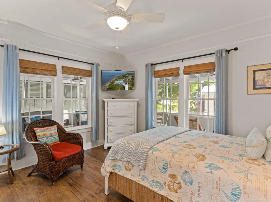 Rocking Chair Porch And Screened Oasis - Charming Coastal Retreat - St. Simons Island, GA
