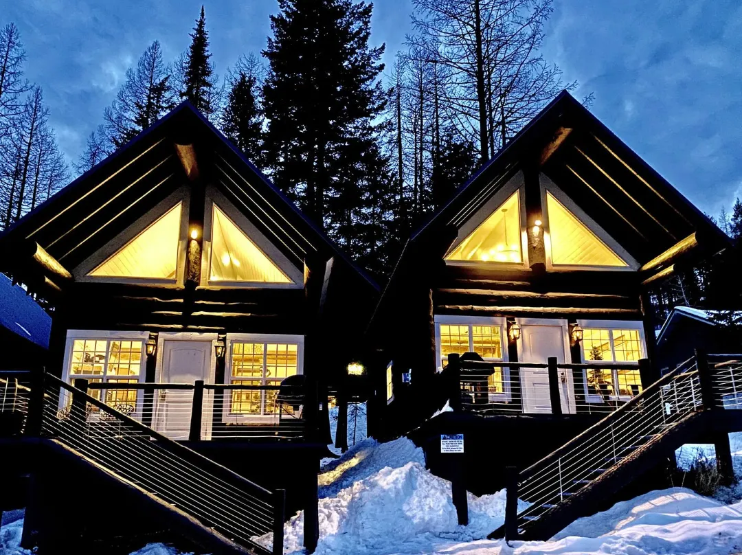 Ski In/ski Out Luxury Cabin, Next To Chair 3, Hot Tub, Sleeps 6, Fireplace And Ac - Whitefish, MT