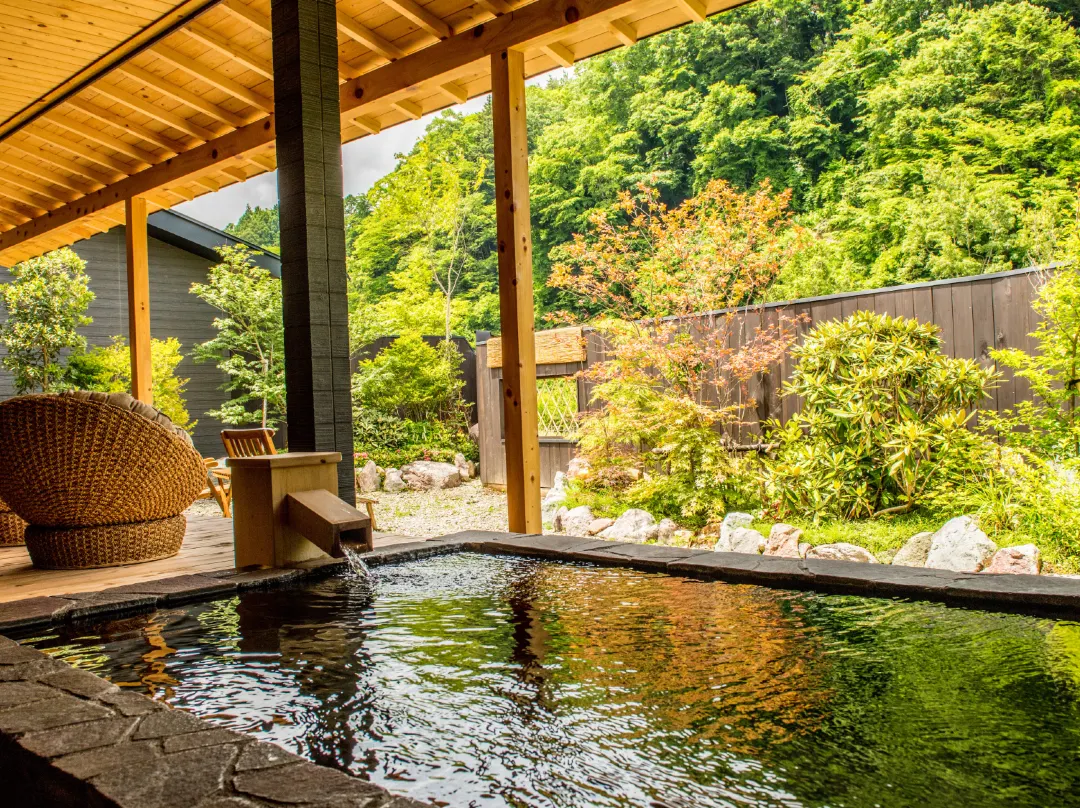 Open-air Baths In All Rooms. Independent Cottages - Kanon - Nikko