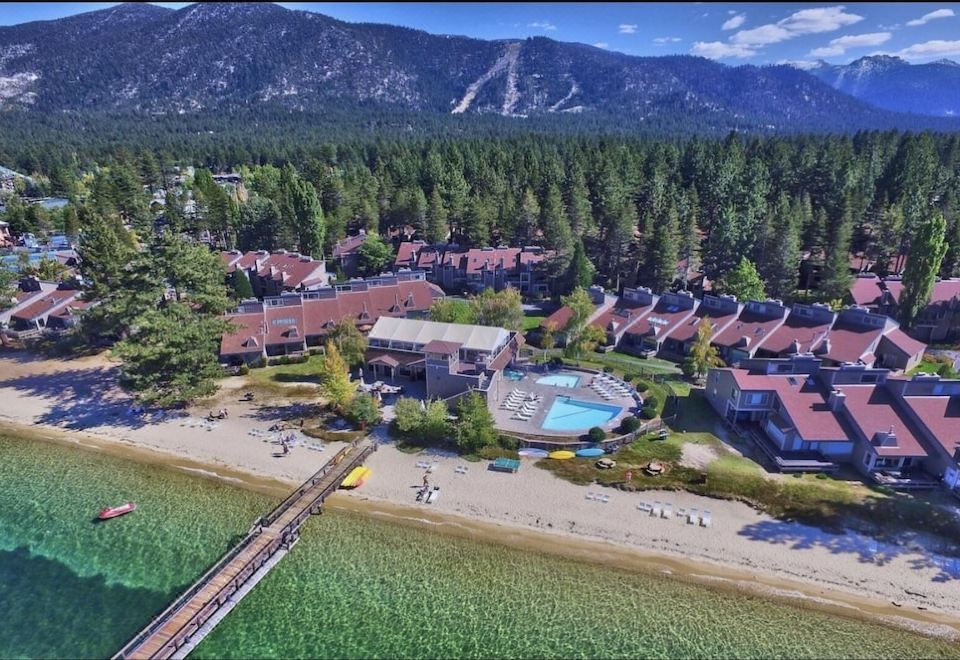 Remodeled condo steps to private beach and ski slopes, South Lake Tahoe ...