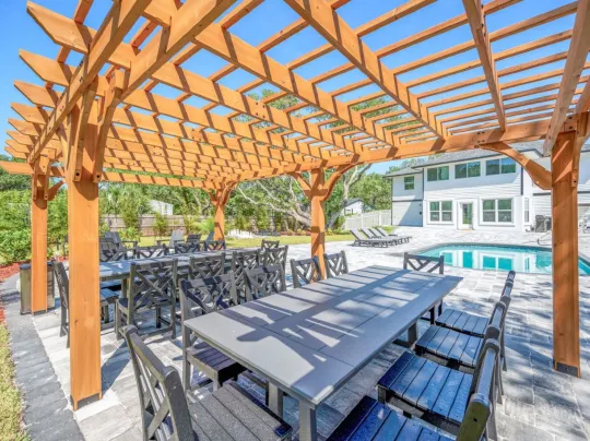 Heated Saltwater Pool And Outdoor Games - Stunning Beachside Oasis - St. Augustine Beach, FL