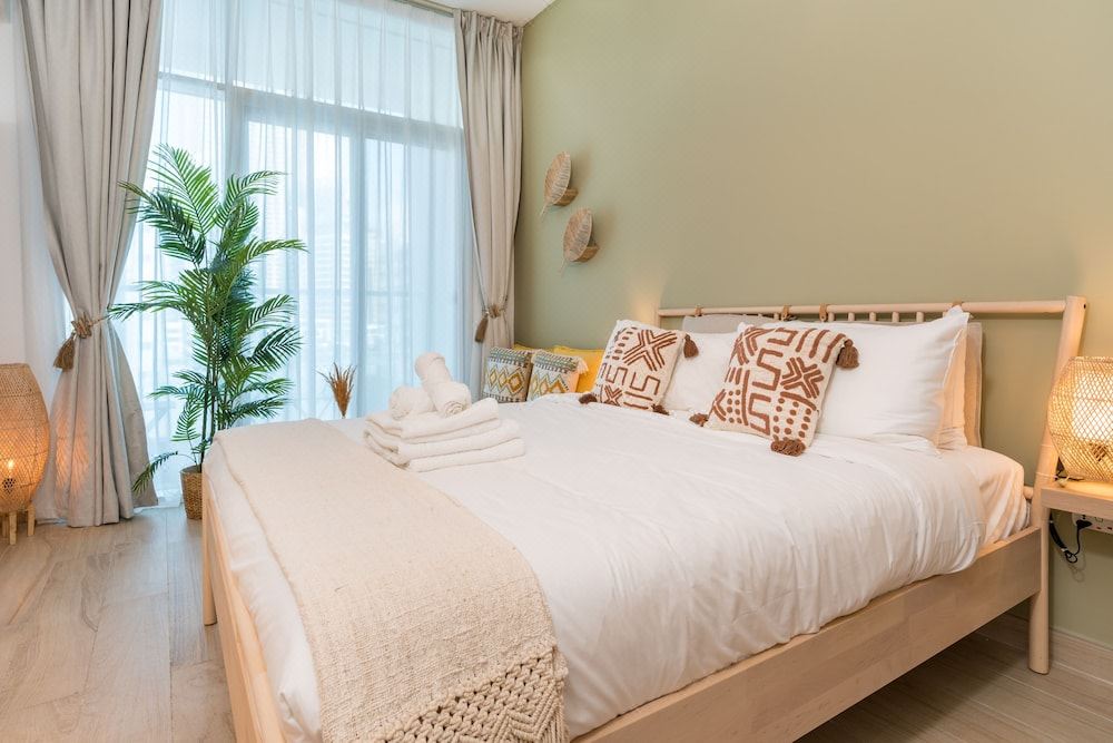 Stunning Studio With Balcony With Marina View - Dubai Marina