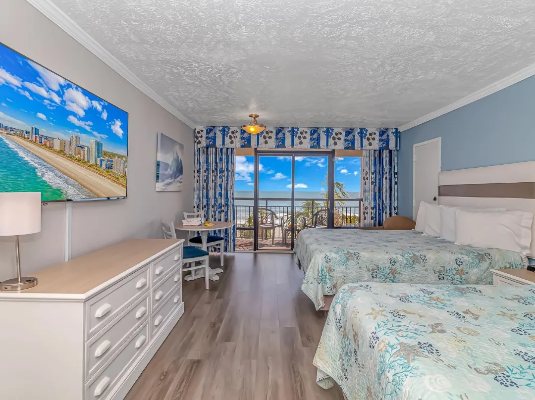 Direct Ocean Views And Spacious Living Area - Gorgeous Coastal Haven - Myrtle Beach, SC