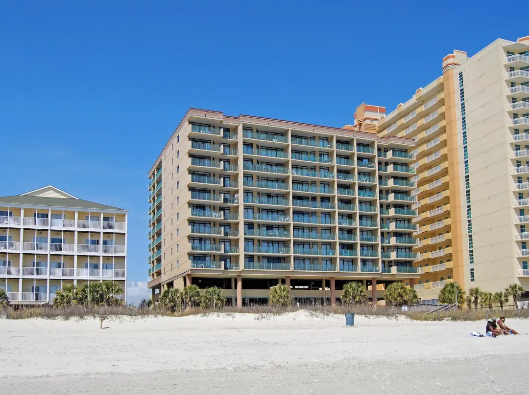 Balcony, Pool And Lazy River Access - Charming Ocean View Escape - Little River, SC