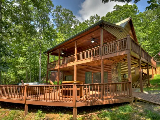 Mountain Views, Hot Tub And Outdoor Bar - Stunning Cozy Retreat - Murphy, NC