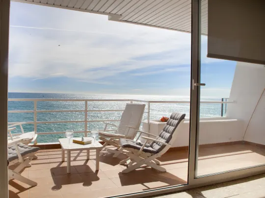 Impresionante Vista Al Mar Cerca De Barcelona - Calella