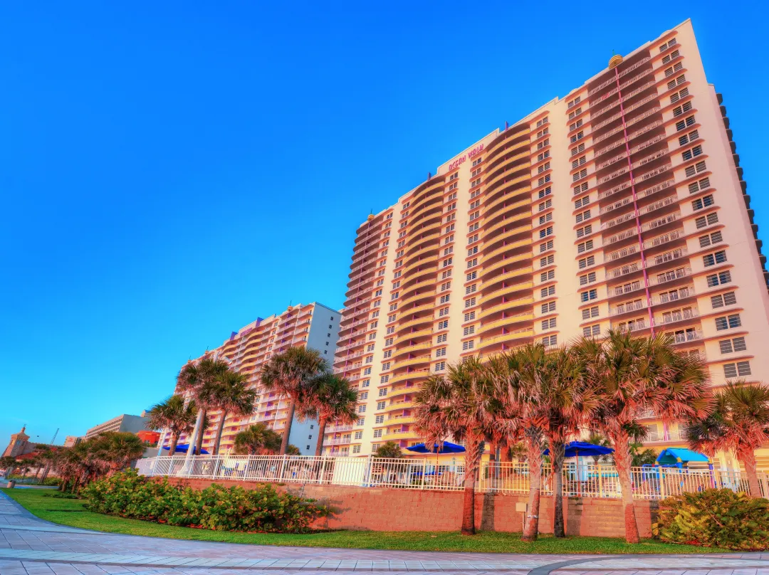 1801 Private Oceanfront Balcony Off Master Bedroom - Daytona Beach