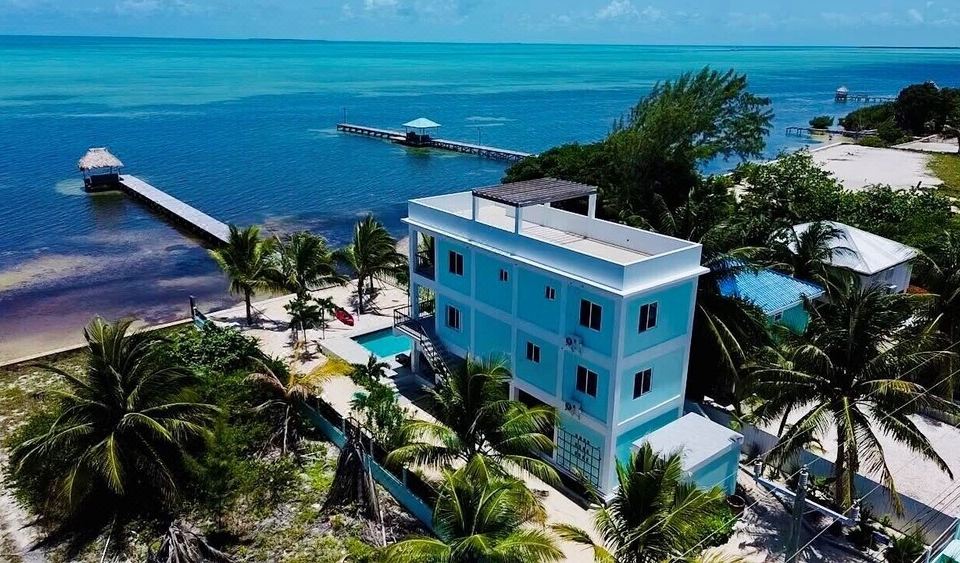 Beautiful Ocean front home in San Pedro, Belize, Ambergris Caye - 2026 ...