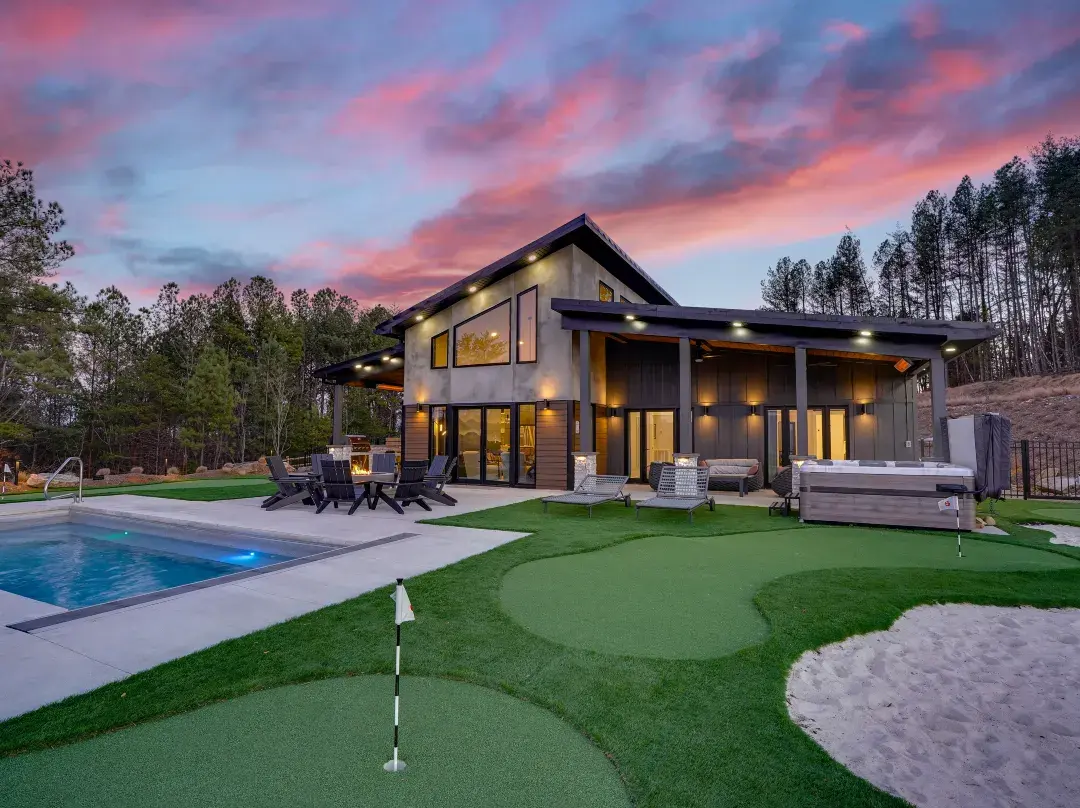 Heated Pool, Hot Tub And Putting Green Retreat - Stunning Mountain Oasis - Lake Lure