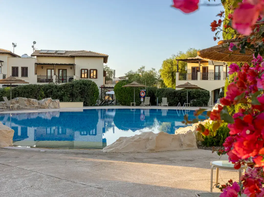 L01 Aphrodite Hills- Shared Pool, Patio - Куклиа