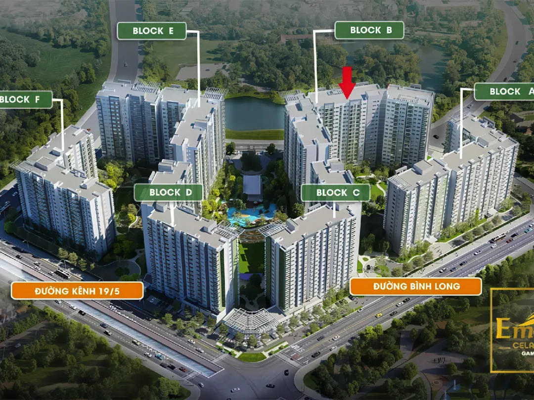 Gem Emerald - Celadon City Tân Phú - Ho Chi Minh-stad