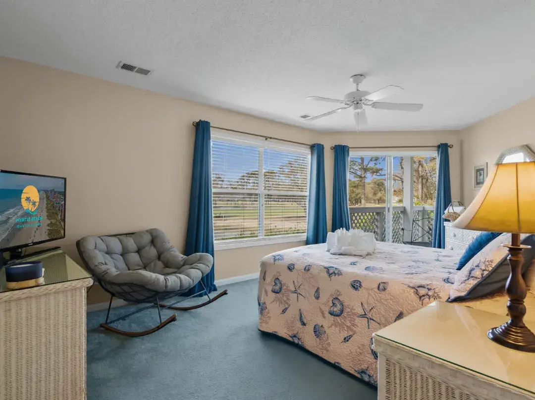 Balconies Overlooking Water And Golf Course - Cozy Beach Haven - Cherry Grove Beach, SC