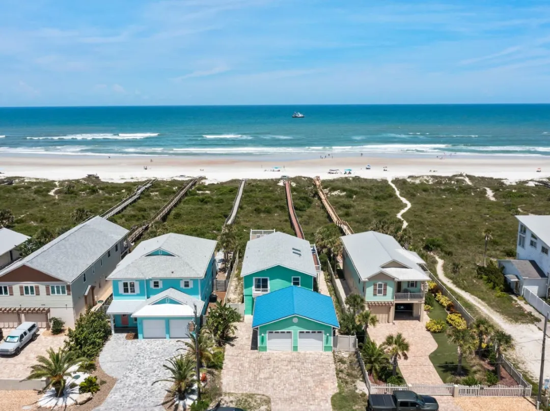 Tranquil Haven - Secluded Private Walkway, Serene Patio - Saint Augustine Beach, FL