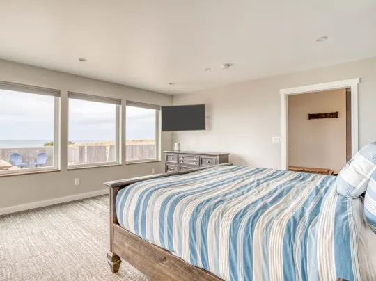 Ocean View And Spacious Great Room - Spectacular Coastal Retreat - Rockaway Beach, OR