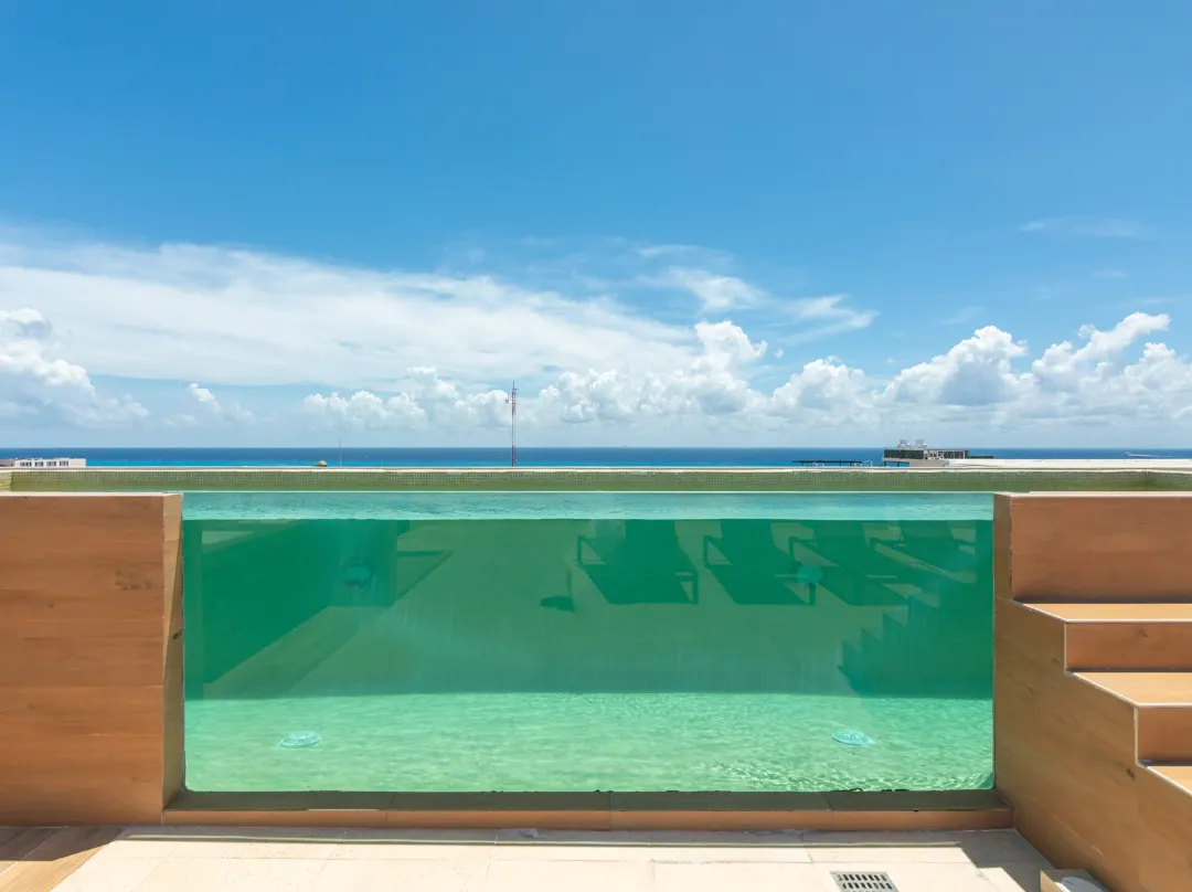 Luxury 1br With Balcony, Direct Access To 5th Ave - Cozumel