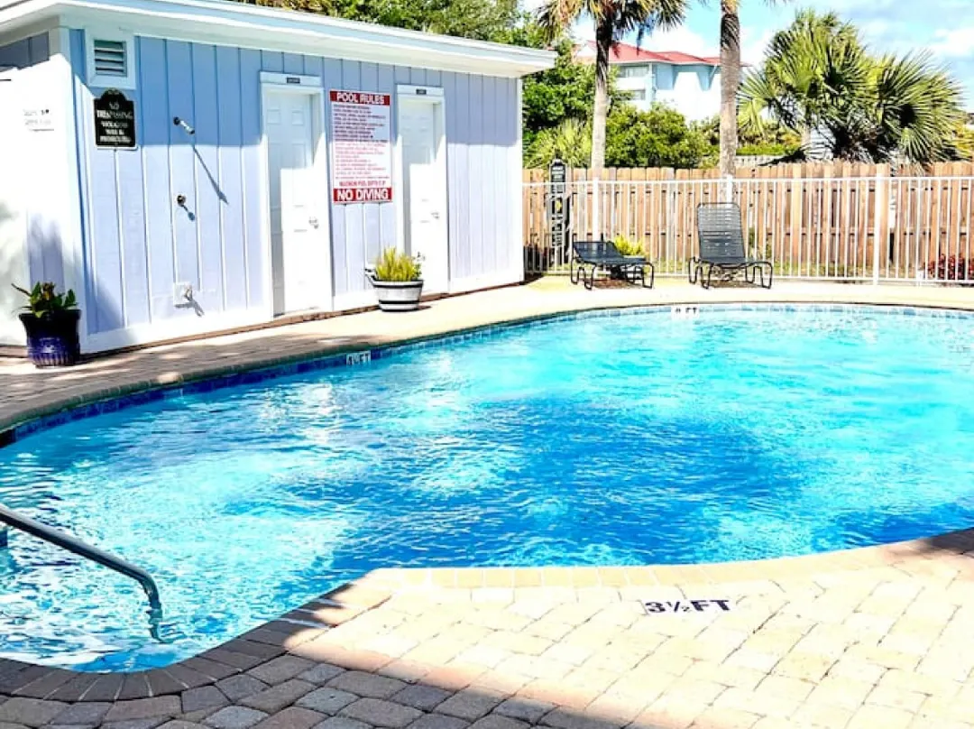 Swimming Pool And Modern Decor - Charming Beach Haven - Panama City Beach, FL