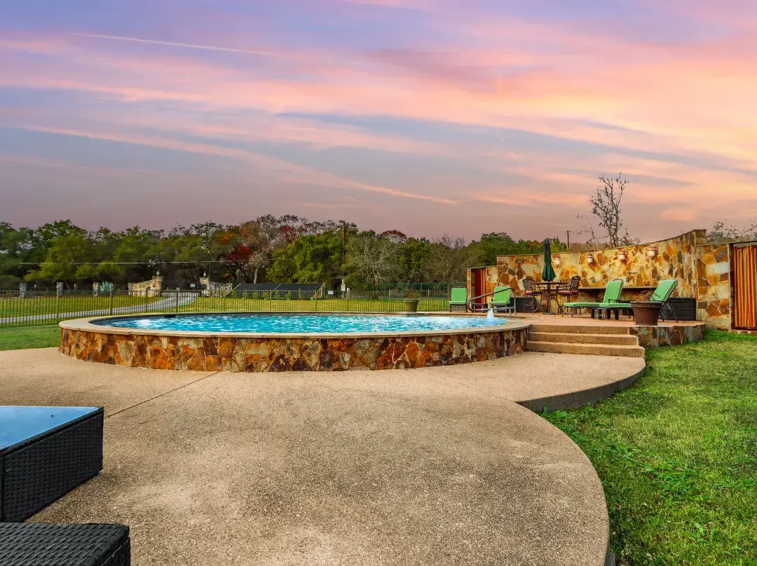 Inviting Pool And Game Room - Stunning Rustic Retreat - Wimberley, TX