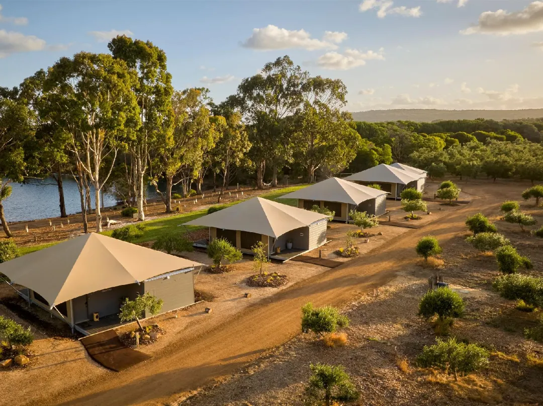 Olio Bello Lakeside Glamping - Western Australia
