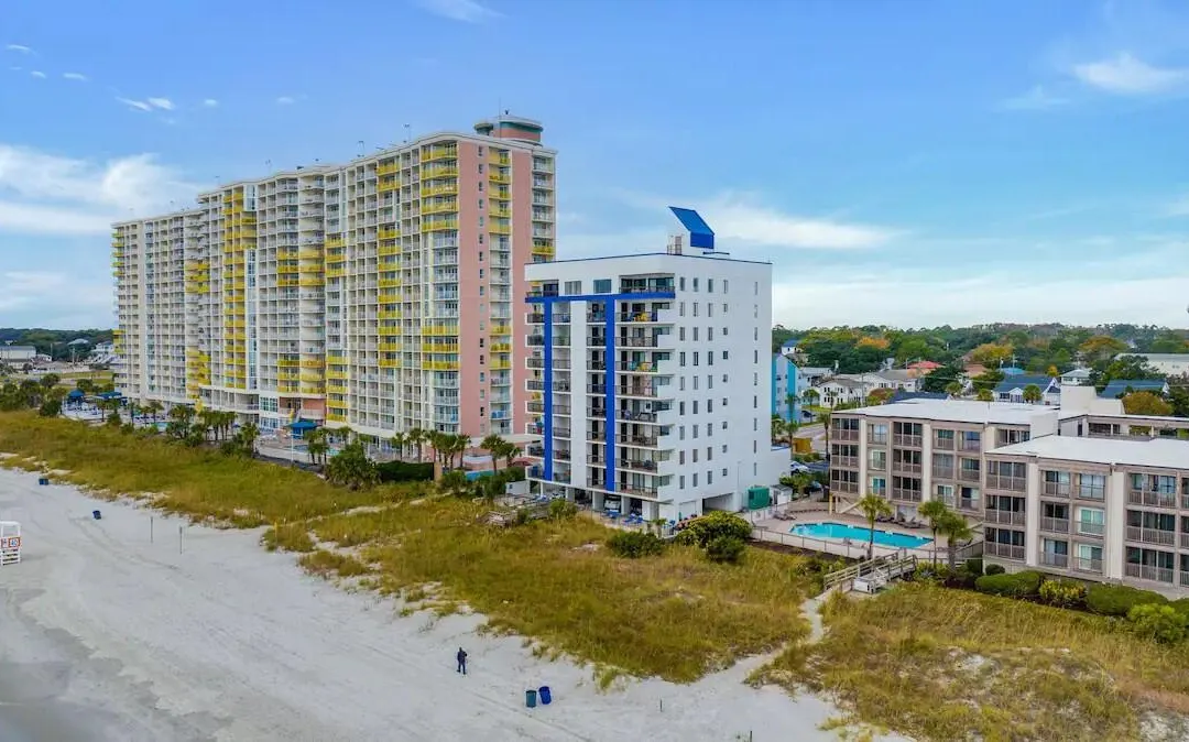 Oceanfront Balcony And Outdoor Pool - Beautiful Coastal Escape - North Myrtle Beach, SC