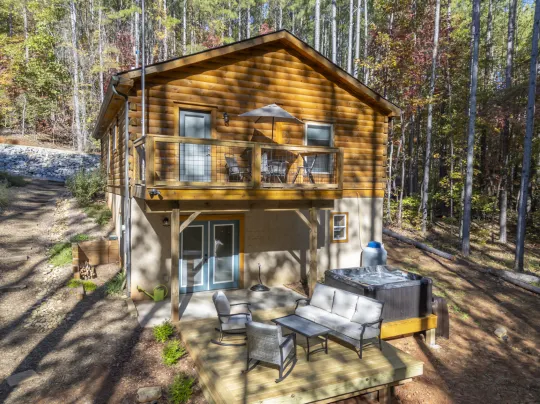 Mountain Views And Hot Tub - Cozy Retreat With Game Room - Chimney Rock, NC