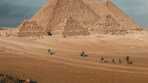 Egypt private charter 1-day tour: Pyramids of Egypt + The Cave Church ...