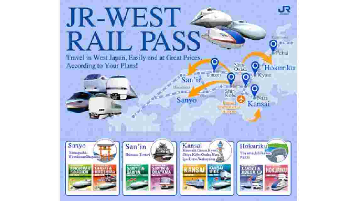 JAPAN RAIL MINI PASS Kansai Area (3 Days | JR Pass)| Trip.com