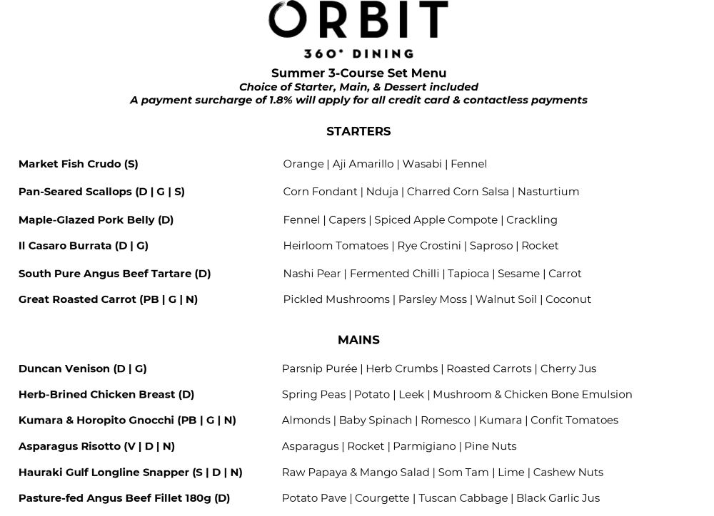Orbit 360° Restaurant at Auckland Sky Tower, New Zealand - Lunch ...