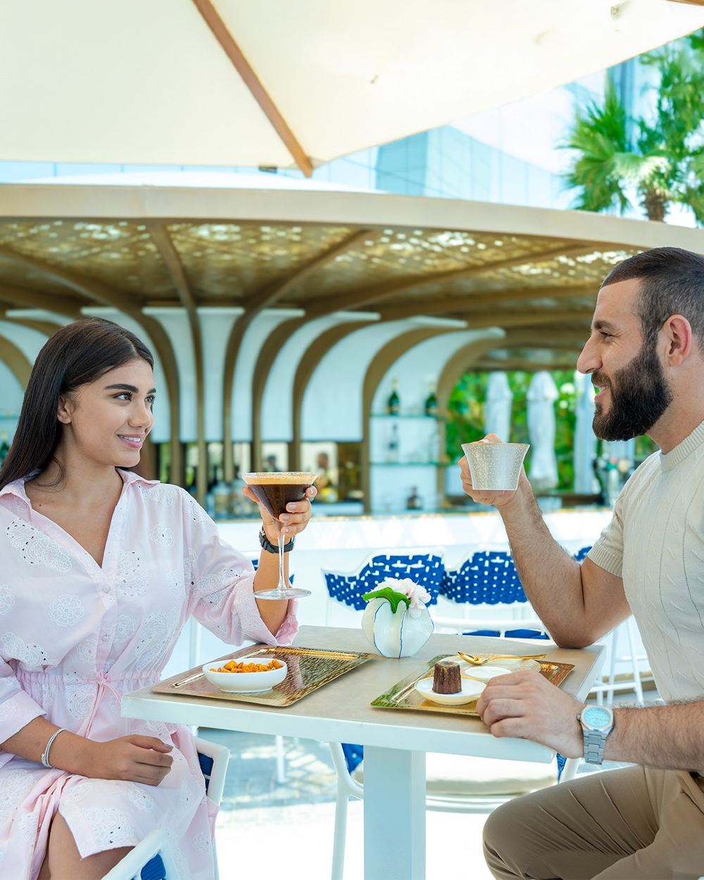 Inside Burj Al Arab Iconic Tour in Dubai (Mocktail/ Golden Cappuccino ...