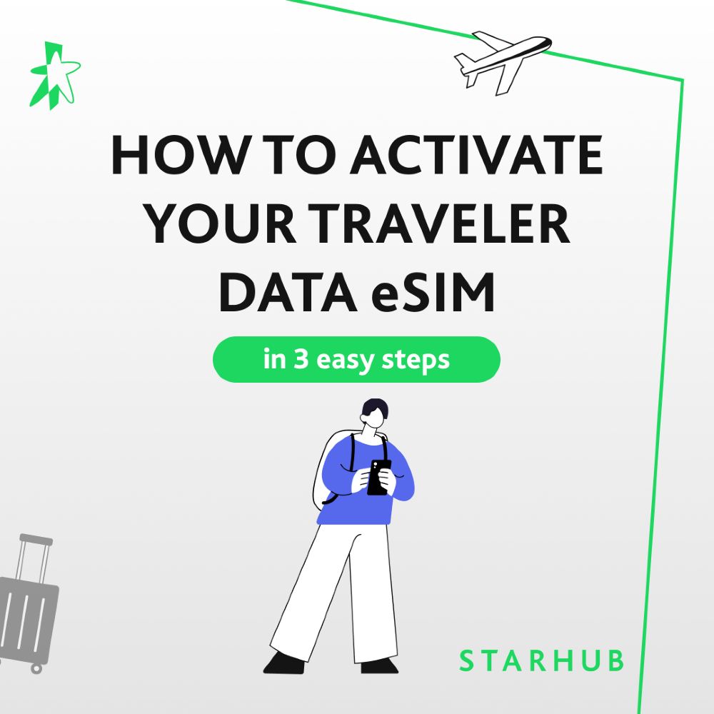 新加坡｜Starhub｜5G旅行電話卡｜流量卡｜eSIM | Trip.com
