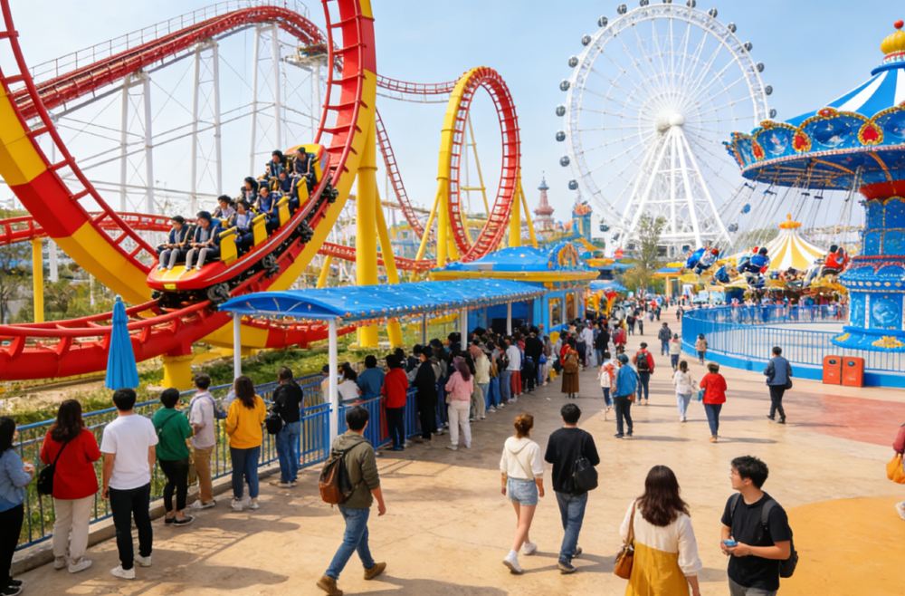 Guangzhou Sunac Cultural Tourism City Line - Sunac Land (Amusement ...