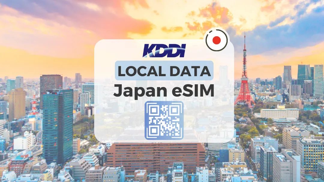 [eSIM ของญี่ปุ่น] KDDI(au) eSIM ข้อมูล 4G/5G ในพื้นที่| การไหลความเร็วสูง | Trip.com