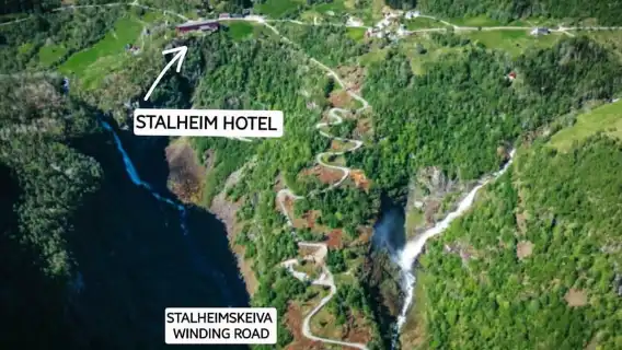 Flåm: Tvindefossen Waterfalls, Stalheim, Gudvangen Tour | Trip.com