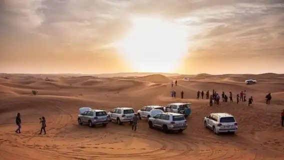 Qatar: Sunset Desert Safari with Camel Ride & Sandboarding | Trip.com