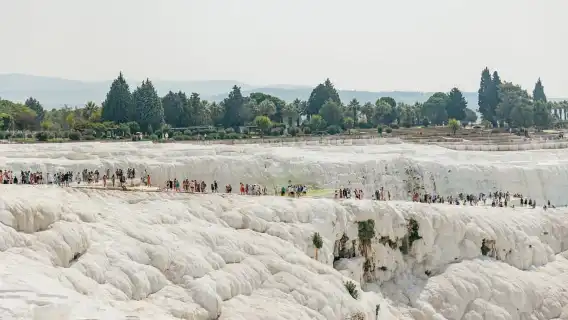 From Antalya/Kemer: Pamukkale and Hierapolis Tour with Lunch | Trip.com