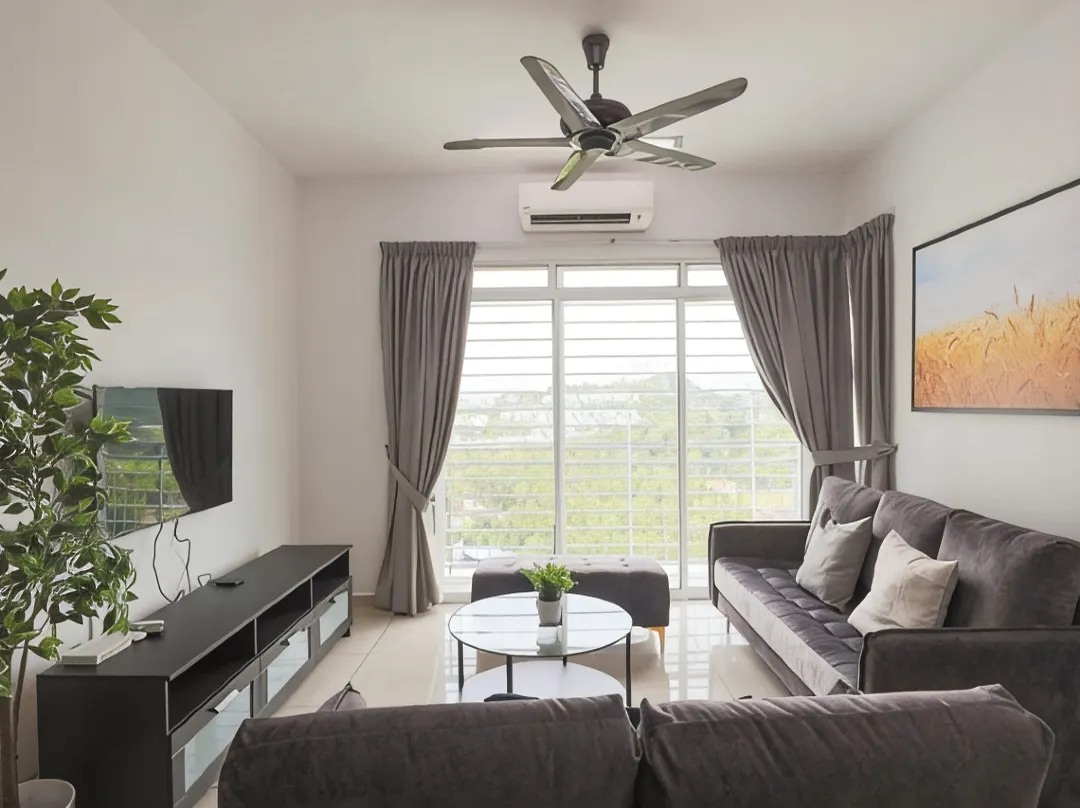 Cozy 3b2b For 6 |Free Wifi &Parking|seri Kembangan - Puchong