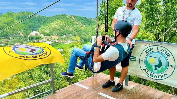 From Tirana: Petrela Zipline Adventure with Transport | Trip.com