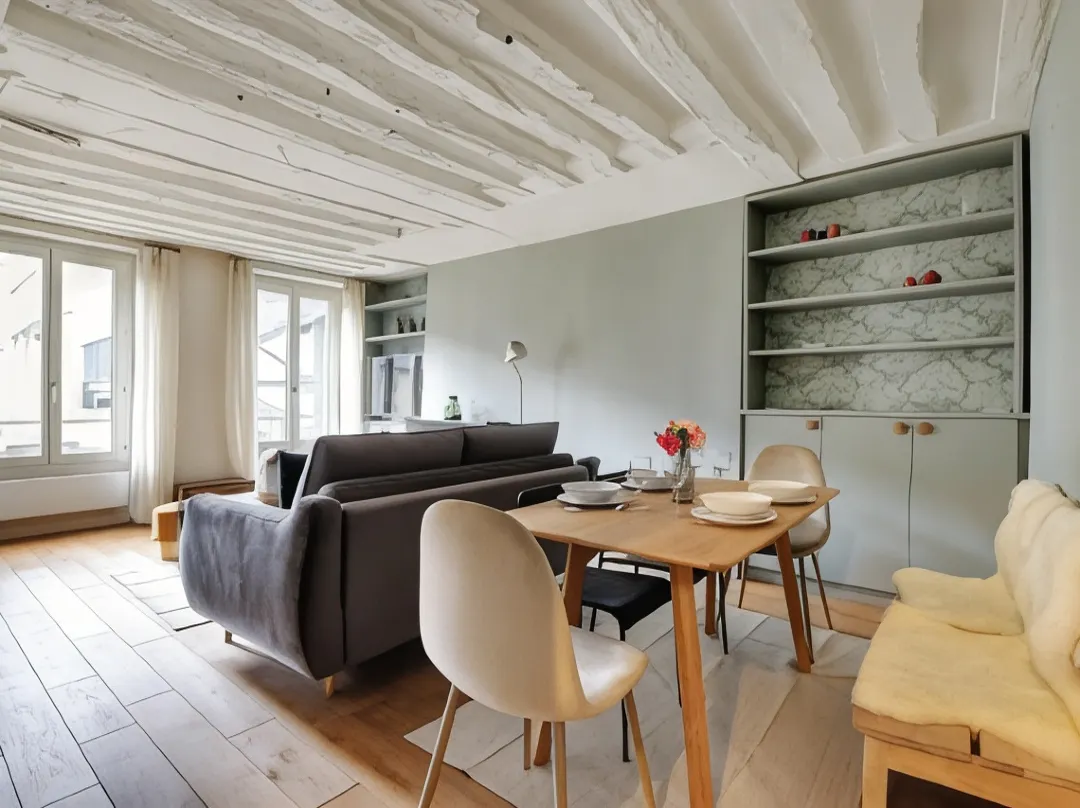 Chic Apartment -1br4p- Haut Marais  Republique - Paris