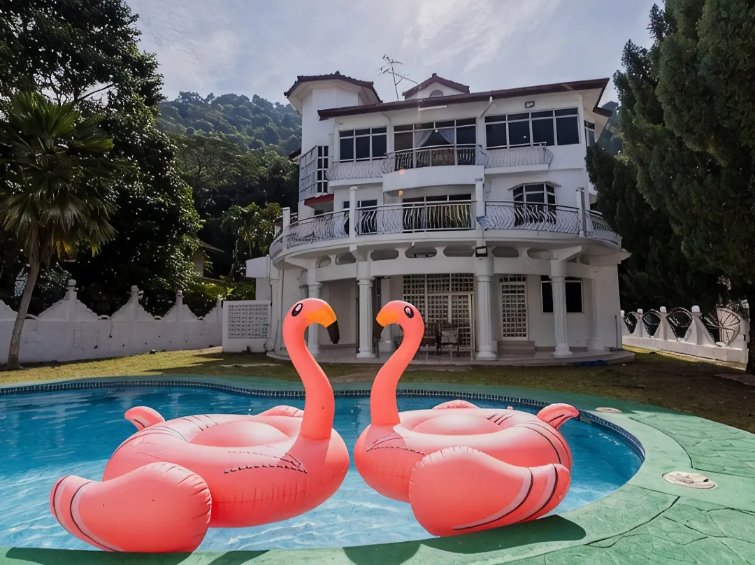 Bj Villa55 W/private Swimming Pool Ktv 7br 25pax - Gelugor