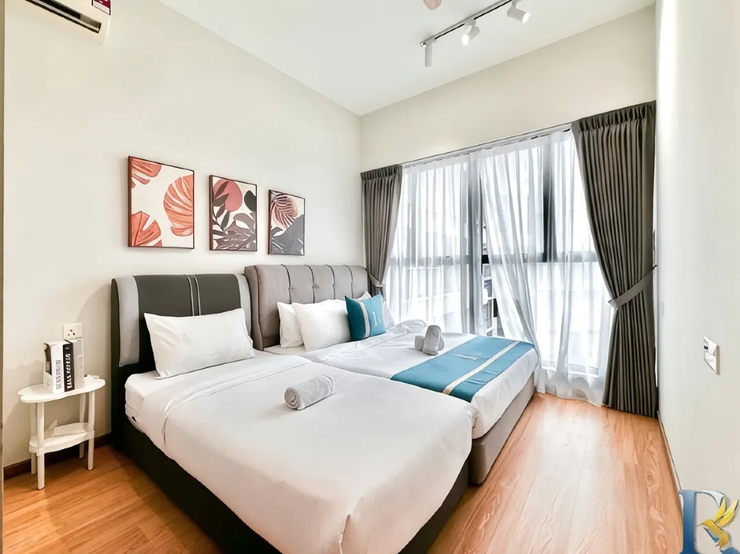 Kings Bay Seaview New/2b2b 5pax - Johor Bahru
