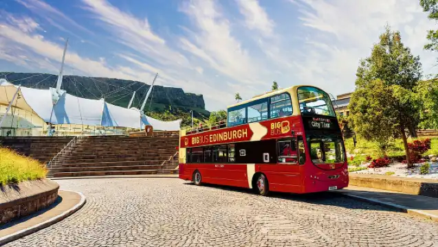 Edinburgh: Big Bus Hop-On, Hop-Off Tour by Open-Top Bus | Trip.com