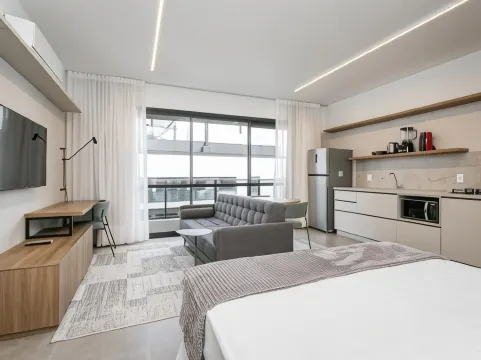 Rooftop Pool With Sea View | Foodhall | Wi-fi 200mb #Toptower - Florianópolis