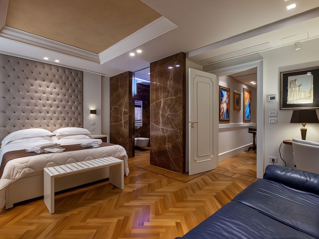 3016 B&b Luxury Villetta Carra City- Camera Quadrupla By Barbarhouse - Gallipoli