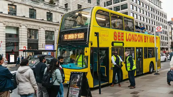 London: London by Night Sightseeing Open-Top Bus Tour | Trip.com
